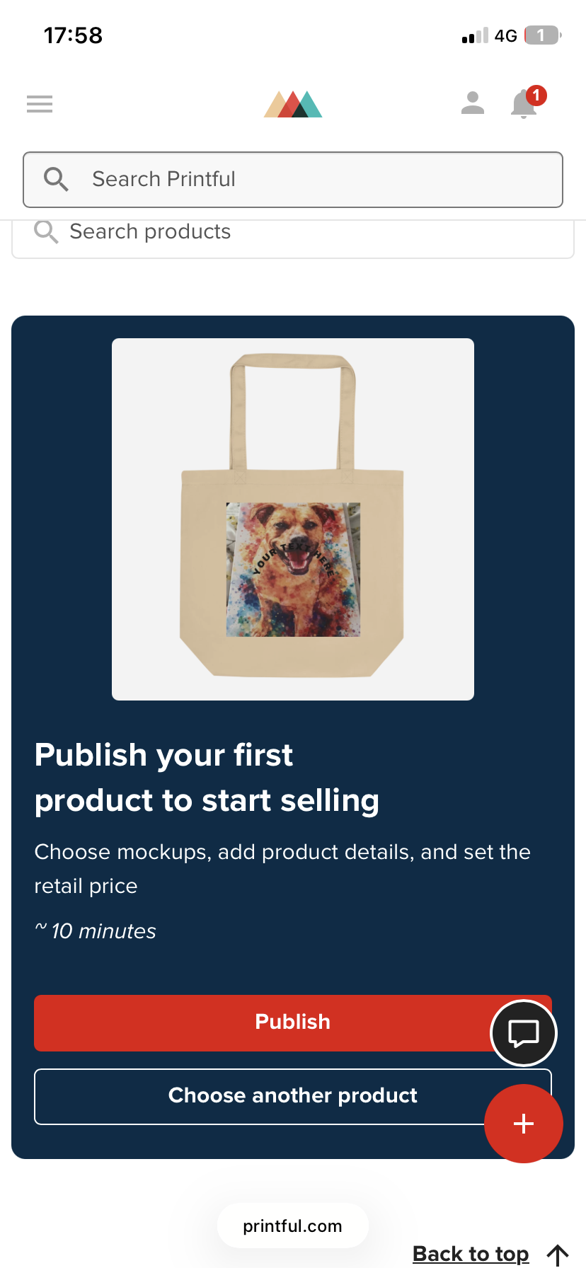 A bag that I designed using one of my friends dogs as a model for my ...